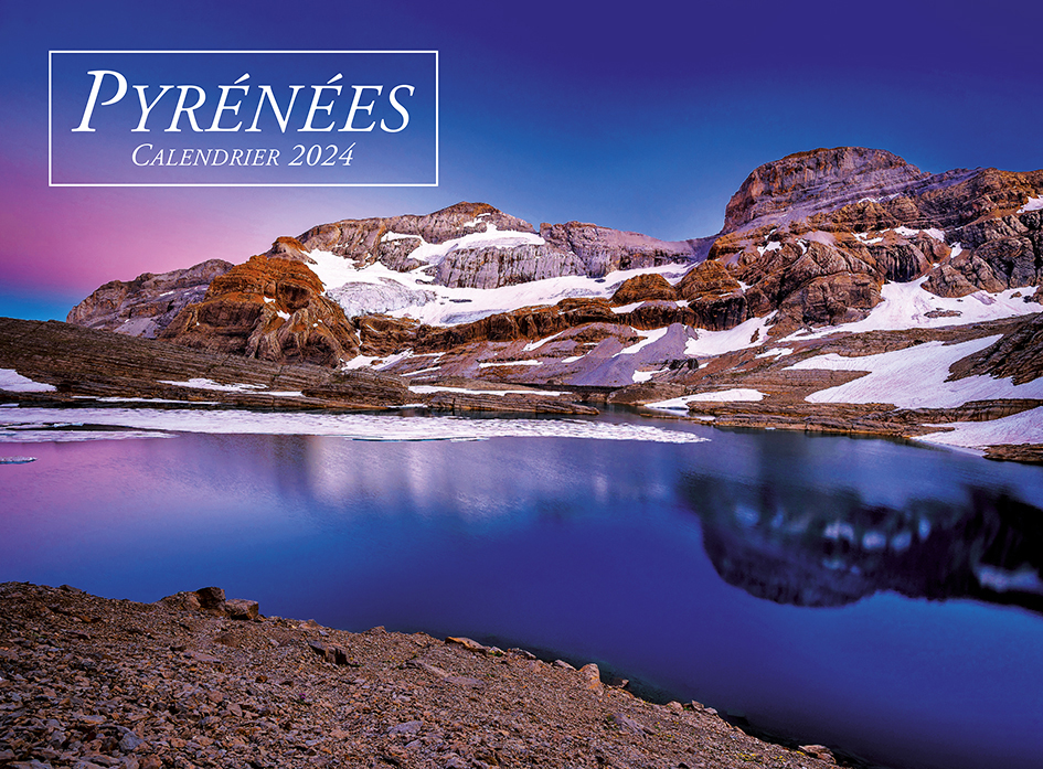 CALENDRIER MURAL PYRÉNÉES 2024 CIRQUE DE TROUMOUSE