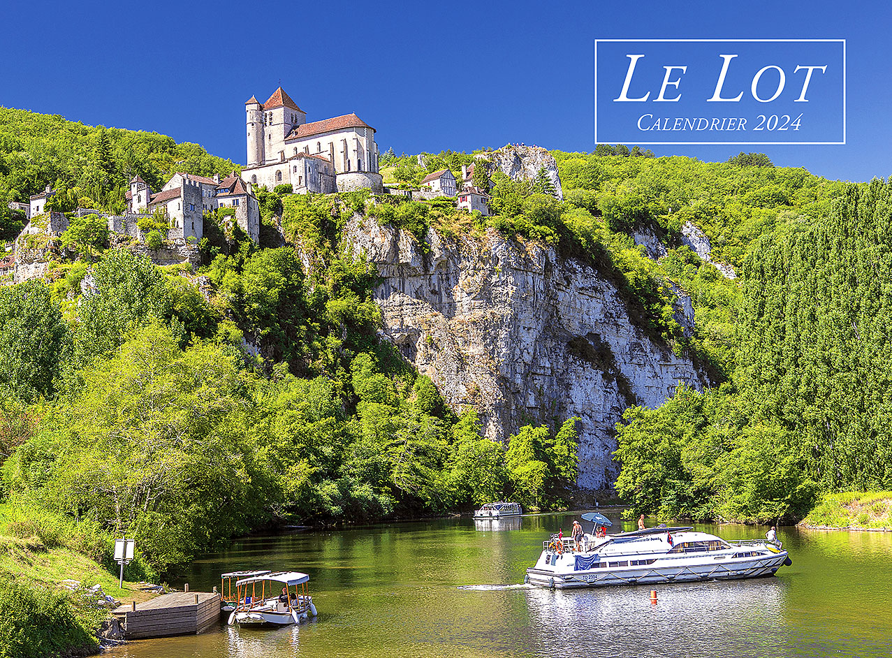 CALENDRIER LE LOT 2024 SAINT-CCIRQ-LAPOPIE